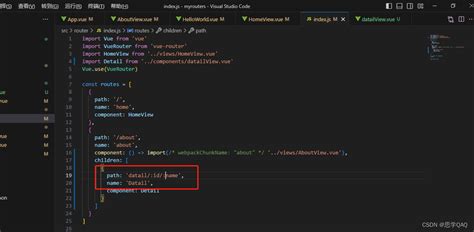 Vue路由传值 Csdn博客