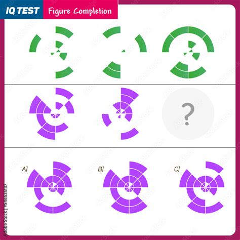 Visual Intelligence Questions Iq Test Visual Intelligence Questions Find The Missing Find The