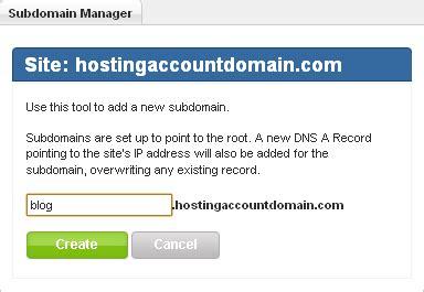 How To Add A Subdomain To Your Site Winhost Blog
