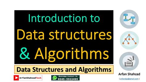 Dsa 1 Introduction To Data Structures And Algorithms By Arfan Shahzad Youtube