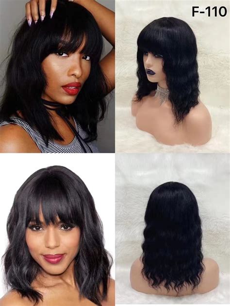 Perruque Pixie Cut Wig Human Hair Human Hair Short Bob Wigs Human Hair Wig And Magalook Lace