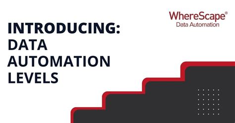 Introducing Data Automation Levels Wherescape Wherescape Data
