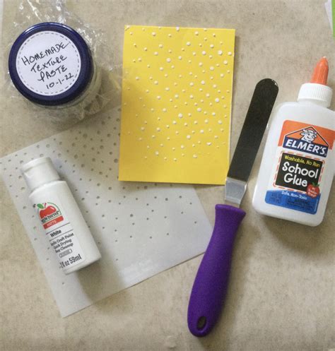 Homemade Texture Paste R Cardmaking