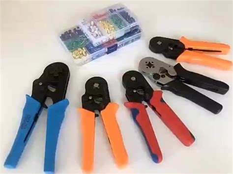 Networking Toolkit Ferrule Wire Tubular Terminal Crimping Tools Hsc8 6