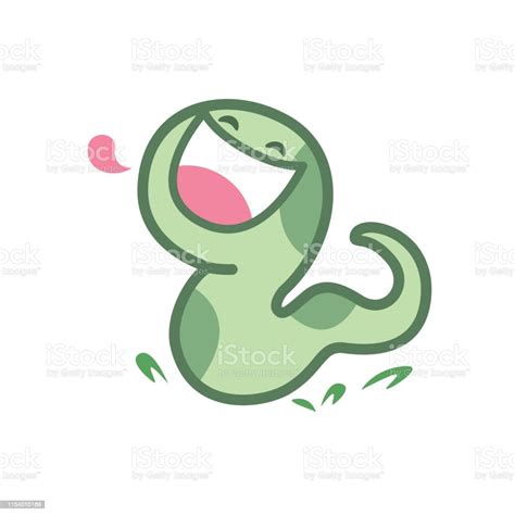 뱀 만화 캐릭터 귀여운 흰색 배경에 고립 아름 다운 뱀 만화 캐릭터 귀여운 클립 아트 뱀 블루 사랑 스 럽 고 재미 있은 클립 아트 뱀 마스코트 만화 녹색 파스텔 색상