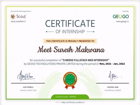 i m honoured and humbled to announce the successful completion of my webdevelopment internship