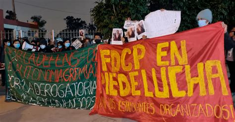 San Marcos Estudiantes Protestan En Contra De Conciertos Y Suspensión