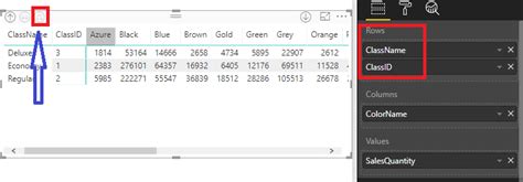 Column In Matrix Visual Microsoft Fabric Community