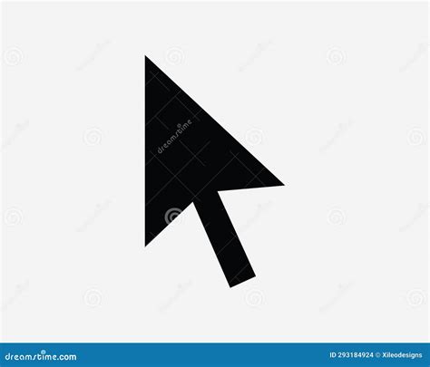 cursor icon arrow point pointer click clicker computer mouse direction