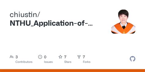 NTHU Application Of Data Science And Deep Machine Learning In Chemical