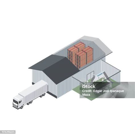 산업 공장의 아이소메트릭 설계 식품 공장 분배 시뮬레이션 등측투영법에 대한 스톡 벡터 아트 및 기타 이미지 등측투영법 벡터