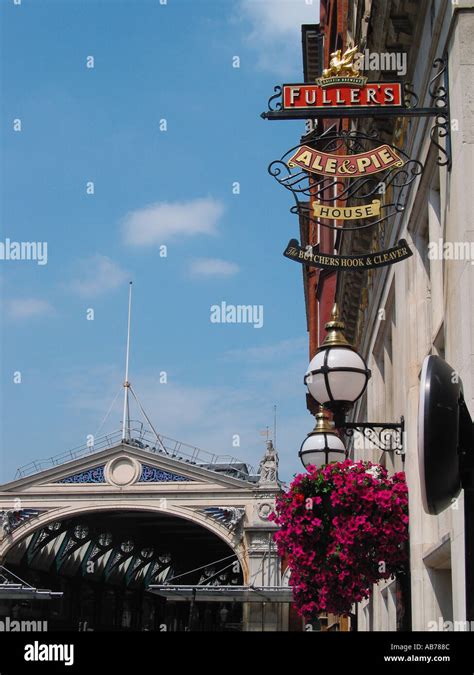 The Butchers Hook And Cleaver Ale And Pie House Pub Near Smithfield Meat Market West Smithfield