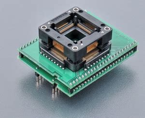 DIL48 QFP64 ZIF TMP86FS 1 Programming Adapter Socket Converter Package QFP64 Elnec