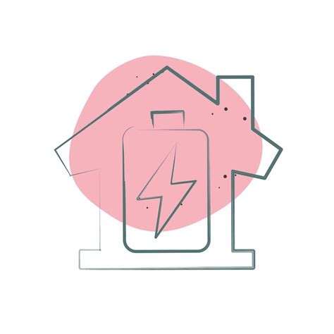 Premium Vector Icon Energy Storage Related To Energy Storage Symbol