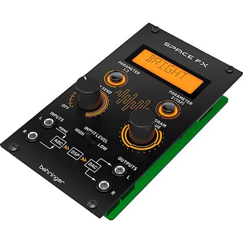 Behringer Space Fx Multi Effects Eurorack Module Guitar Center