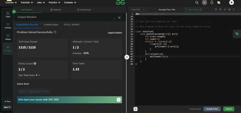 Nayana N On Linkedin Geeksforgeeks Geekstreak2024 Codingjourney