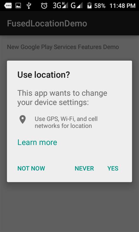 Get Location In Android Using Fused Location Provider Api Android