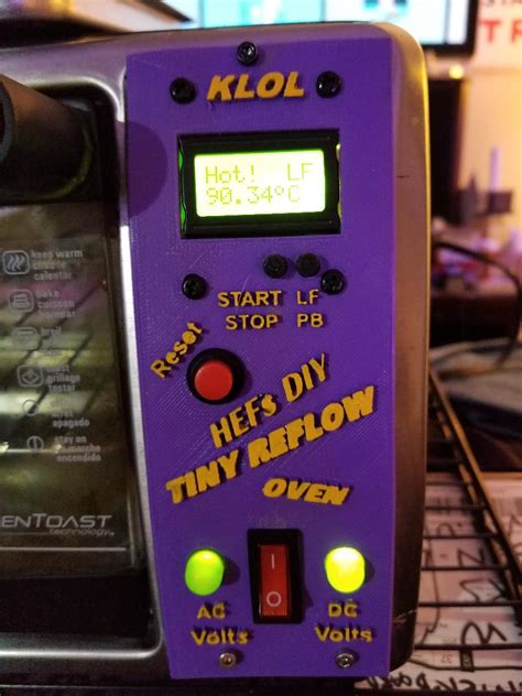 Reflow Oven Builds Rocket Scream