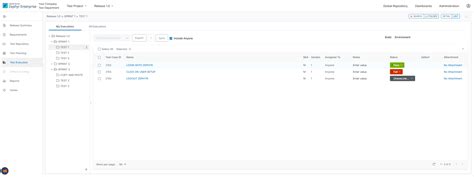 executing manual test cases zephyr enterprise documentation