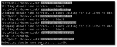Ubuntu Debian Restart Named Service Command NixCraft