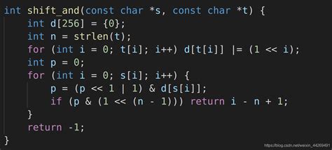 字符串匹配之shiftand算法shift And算法 Csdn博客