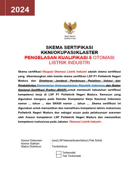 draft skema lsp p1 politeknik negeri madura skema otomasi listrik