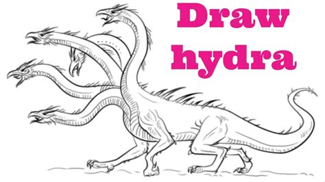 How To Draw A Hydra Step By Step