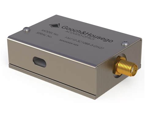 Acousto Optics Modulators Aom Optical Modulators Nano Giga