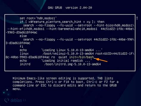 文章 如何将 debian 11 引导到救援 紧急模式 酷瓜云课堂
