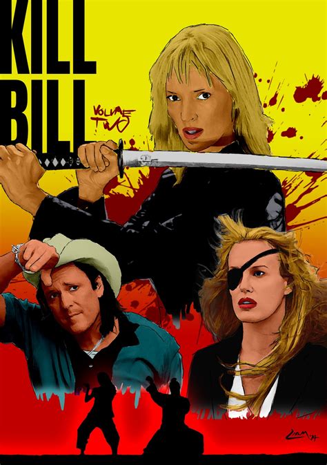 Kill Bill Vol2 2004 Poster By Lm1138