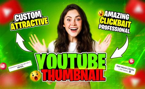 Do Attractive Clickbait Youtube Thumbnail Design In 24 Hours By Socialwinning Fiverr