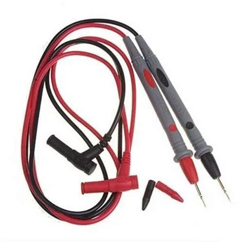 1 Pair Pointy Probe Test Leads For Digital Multimeter Pen Line Meter Testing Wire Probe At Best
