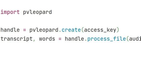 Transcribe Speech To Text With 3 Lines Of Python Rpython