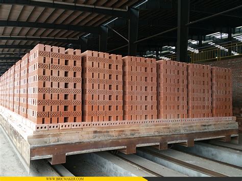 Internal Combustion Brick Automatic Line Once Stack Drying And Firing