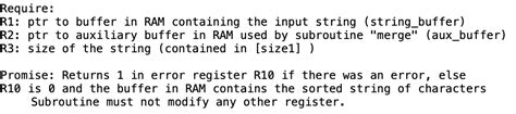 Solved Write An ARM Assembly Program Which Sorts An Array In Chegg