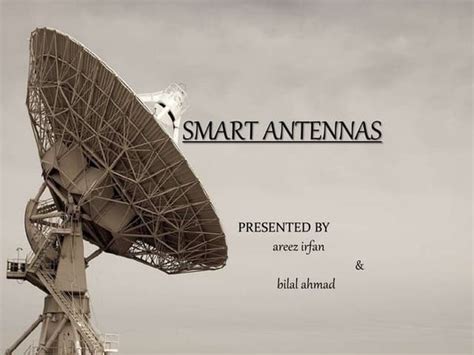Smart Antenna With Automatic Beam Switching For Mobile Communication Pptx