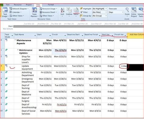 Creating And Using A MS Project Baseline A How To Guide