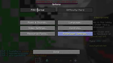 Chat Is Too Big Hypixel Forums