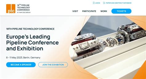 Pipeline Technology Conference Ptc On Linkedin Ptcberlin Pipeline