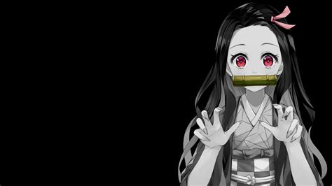 วอลเปเปอร์ เลือกสี พื้นหลังสีดำ พื้นหลังสีเข้ม พื้นหลังที่เรียบง่าย สาวอะนิเมะ 2560x1440