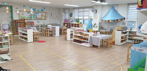 7세반 교실 새알곡유치원and이와스어학원