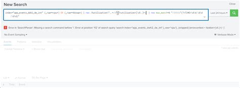 How To Extract Utilization Value From The Raw Fie Splunk Community