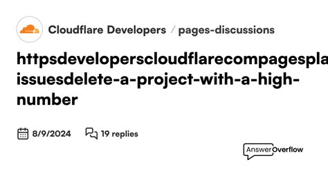 Cloudflare Developers