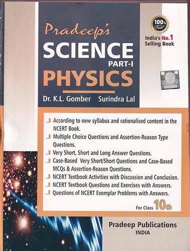 Pradeep Science Part I Physics Latest Kl Gomber At ₹ 360piece In Agra
