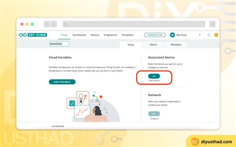Arduino IoT Cloud Using ESP32 ESP8266 For Absolute Beginners DIY Usthad