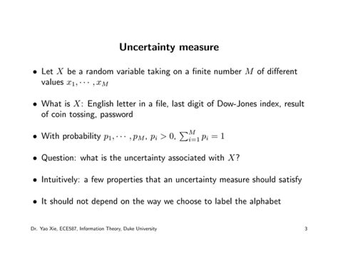 Lecture 2 Entropy And Mutual Information Pdf Physics Science
