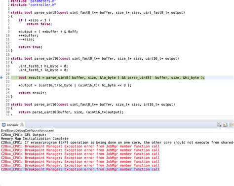 Ccstms320f28379d Error When Trying To Step Over During A Debug