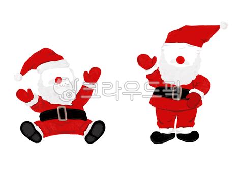 크리스마스 산타 크리스마스얼굴합성 크리스마스도안 산타도안 사진이미지일러스트캘리그라피 Jacha작가