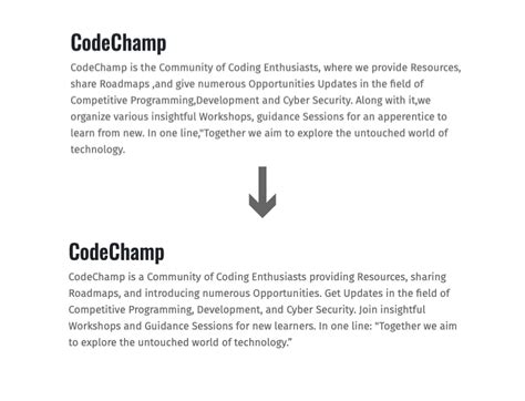Rewording Of Codechamp Description On Home Page · Issue 139