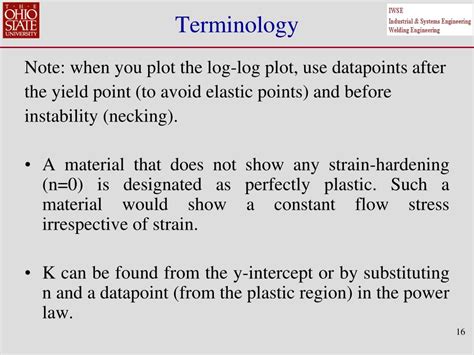 PPT ISE 311 Tensile Testing Lab In Conjunction With Section 3 1 In The Text Book Fundamentals